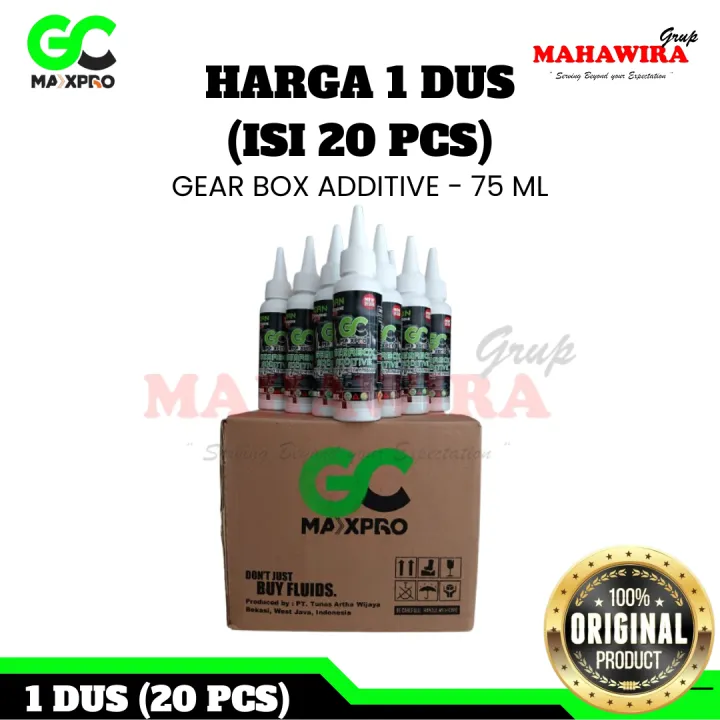HARGA 1 DUS ISI 20 PCS Gear Box Additive 75 ml Cairan Additive Pelumas Gearbox Matic Transmisi ...