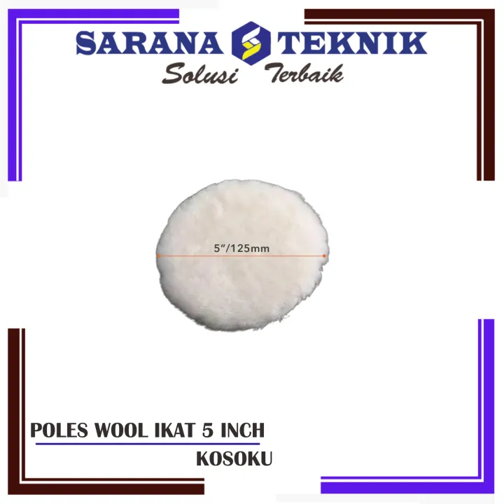 WOOL POLES COMPOUND MOBIL MOTOR 5 INCH KOSOKU (MODEL IKAT) | Lazada ...