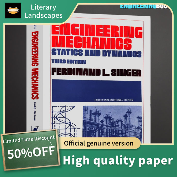 ENGINEERING MECHANICS STATICS AND DYNAMICS Third Edition - Ferdinand Singer | Lazada PH