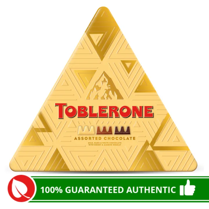 Toblerone Swiss Assorted Chocolate Tin Giftbox 288g | Lazada PH