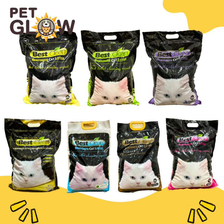 Best Clean Bentonite Cat Litter, 10L | Lazada PH