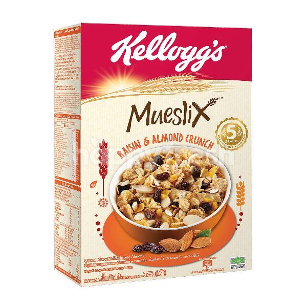 Kellogg's Mueslix Raisin & Almond Crunch Cereal 375g | Lazada PH