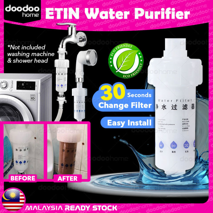 Penapis Mandi ETIN Shower Filter Shower Head Filter Penapis Air Paip ...