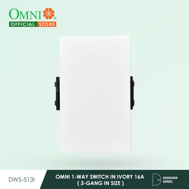 OMNI 1-Way Switch in Ivory 16A (3-Gang Size) - DWS-513 | Lazada PH
