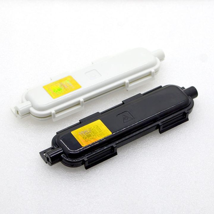 10pcs FTTH Drop Optical Fiber Protection Box Outdoor Waterproof ...