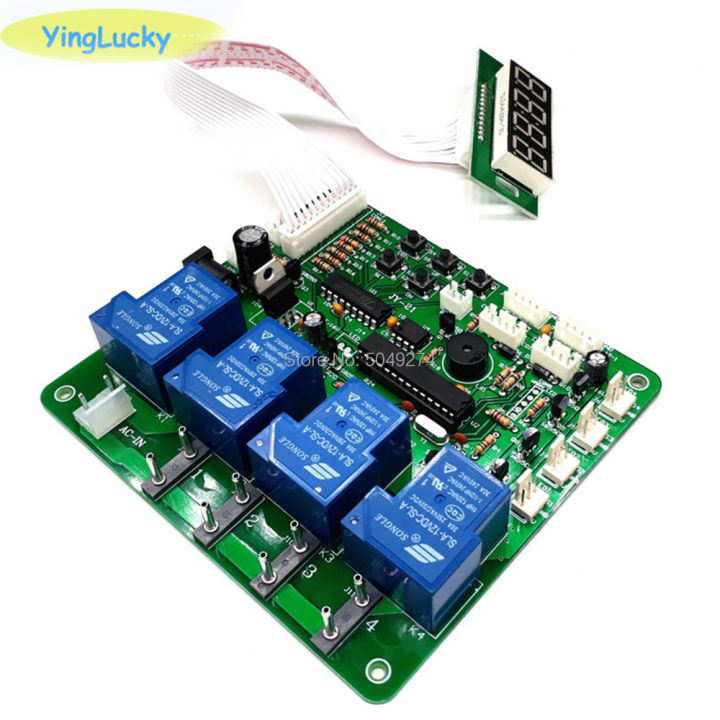 arcade JY-21 coin operated 4 digit multi function timer card for 1-4 ...