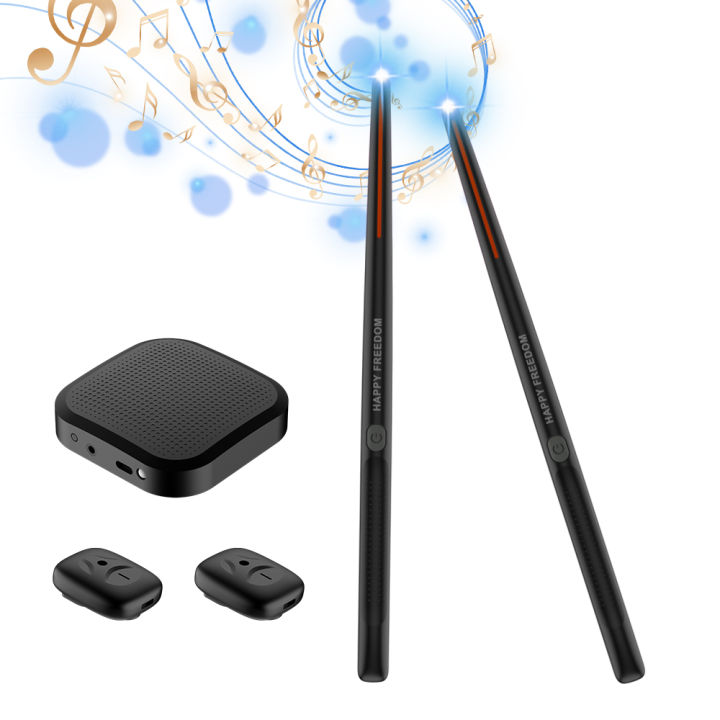 Somatosensory Virtual Drum Kit Electronic Air Drumsticks Musical ...