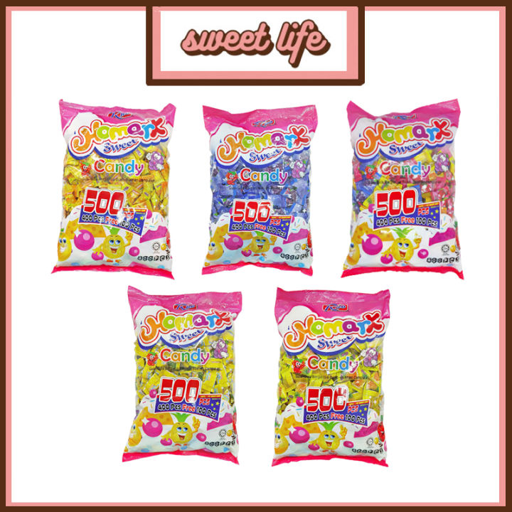 400'S RICO HOMARK SWEET CANDY GULA-GULA BERPERISA BUAH-BUAHAN CAMPURAN ...
