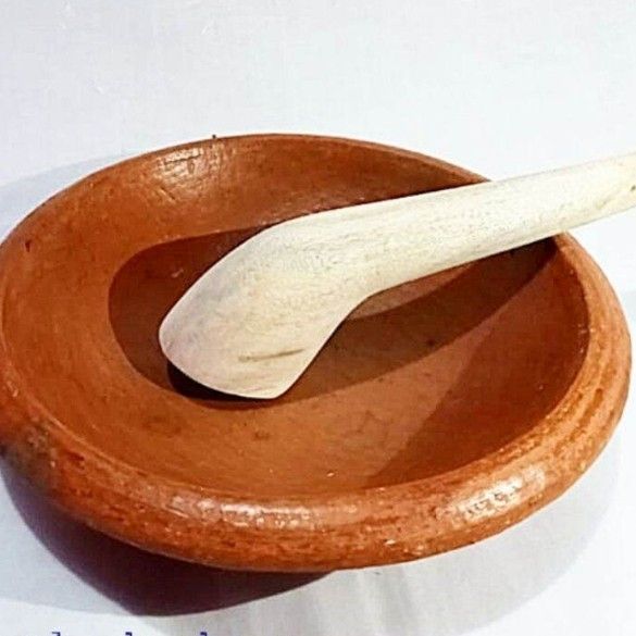 1 Set Cobek Tanah Liat Coet Tanah Liat Harga Set Ulekan Lumpang ...