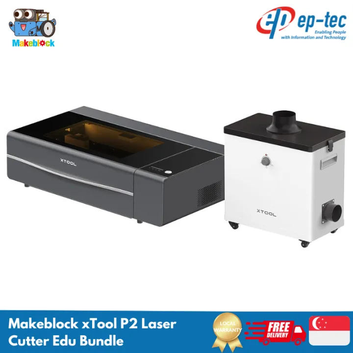 Makeblock xTool P2 Laser Cutter Education Bundle School Supplies use by ...