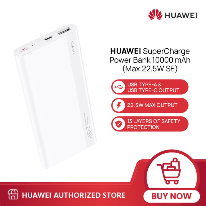 HUAWEI SuperCharge Power Bank 10000 mAh (Max 22.5W SE) | Lazada PH