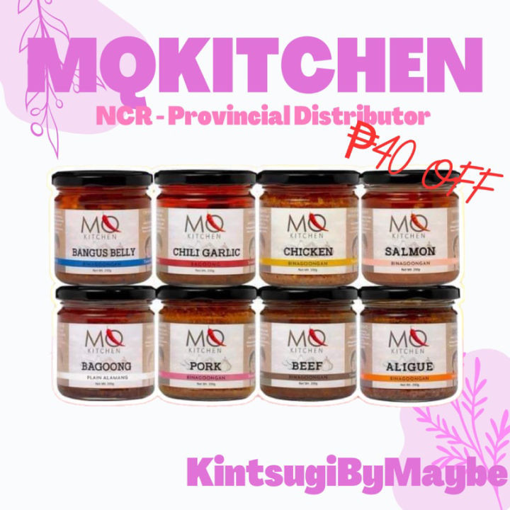 MQ Kitchen Bagoong and MQ Spread by Siliqueen | Lazada PH