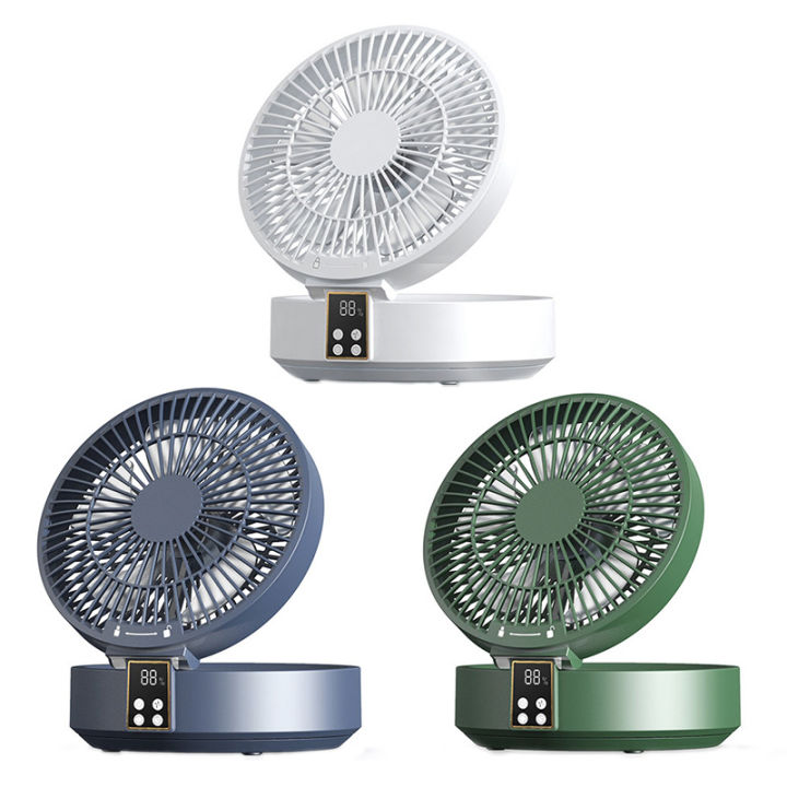 Remote Control Wireless Circulating Air Cooling Fan with LED Light ...