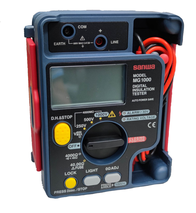 Digital Insulation Tester 1000V AC , Resistance Tester Digital 1000V ...