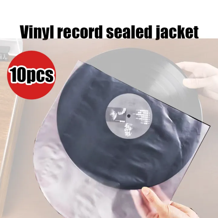 10PCS Plastic Vinyl Record Inner Sleeve Vinyl Record Inner Sleeve ...