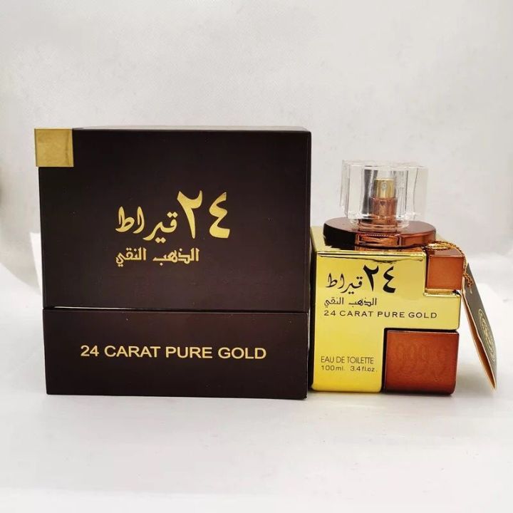 24 Carat Pure Gold Eau de Parfum 100ml for men-100ml EDP | Lazada
