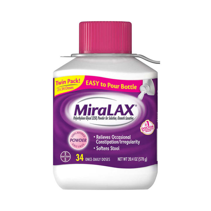 จุด Miralax Children เด็กผู้ใหญ่ผู้สูงอายุยาระบายผงเครื่องดื่ม ...
