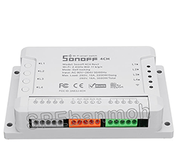 สวิทช์ไร้สาย (Remote Switch) รุ่นSONOFF-4CH Sonoff สมาร์ทสวิทช์ไร้สาย ...