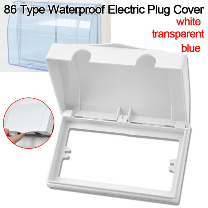 Socket Protection Case Waterproof Switch Clear Dust Cover Socket Box ...