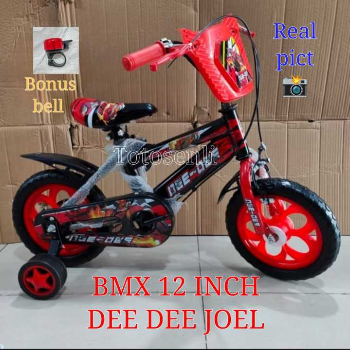 sepeda anak laki laki terbaru bmx 12 inch dee dee joel ban eva ban ...