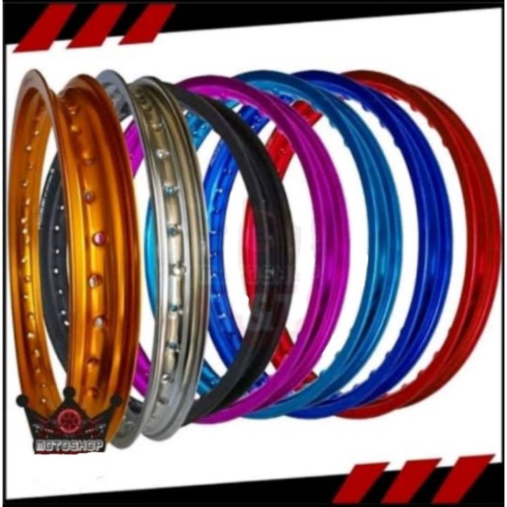 VELG ROSSI ROSSY WM 120 140 160 185 215 250 RING 17 BLACK SILVER BLUE ...