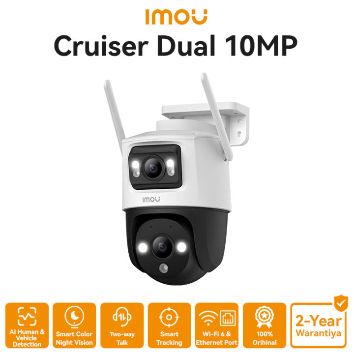IMOU Cruiser Dual 10MP +128GB Dual Lens Outdoor Camera CCTV Security ...