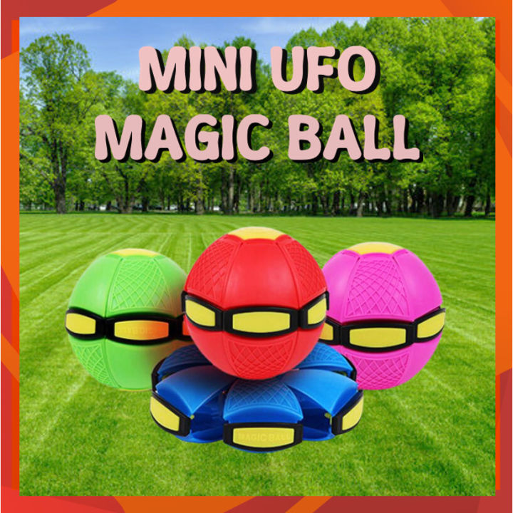 UFO Magic Flying Soccer Ball Deformation Magic Ball UFO Football Flat ...
