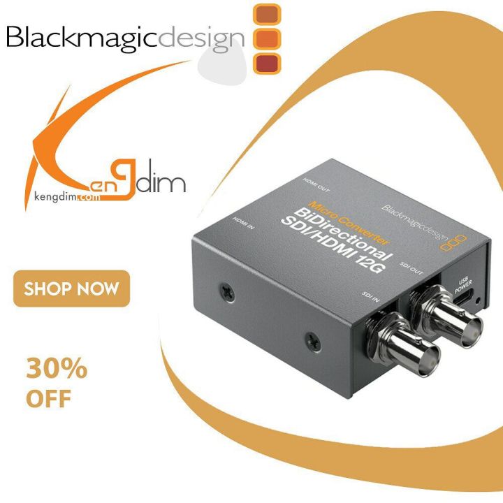 Blackmagic Design Micro Converter BiDirectional SDI/HDMI 12G | Lazada