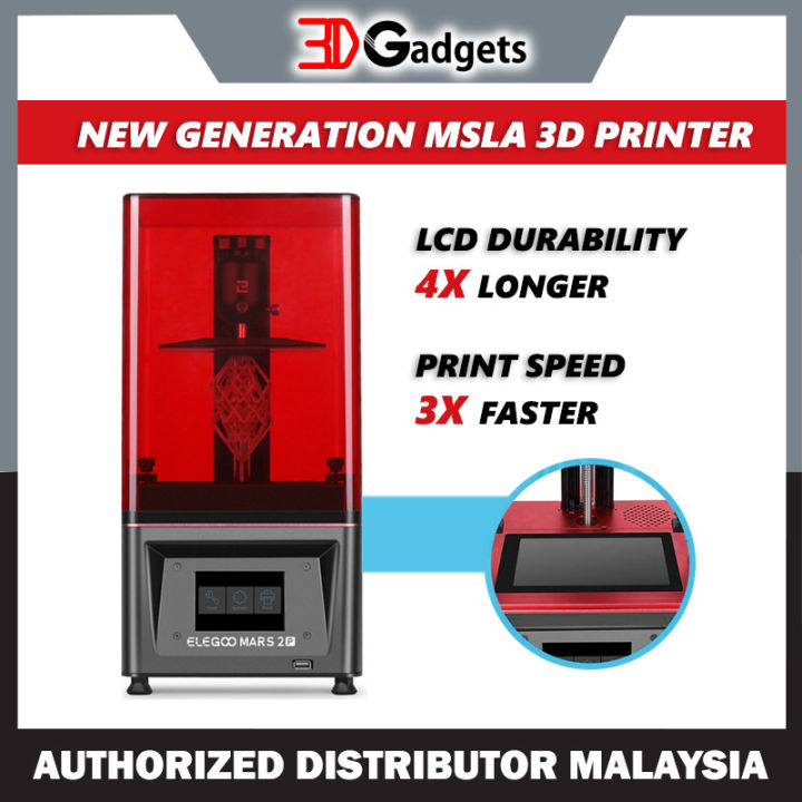 Elegoo Mars 2 Pro Mono LCD Resin 3D Printer | Lazada