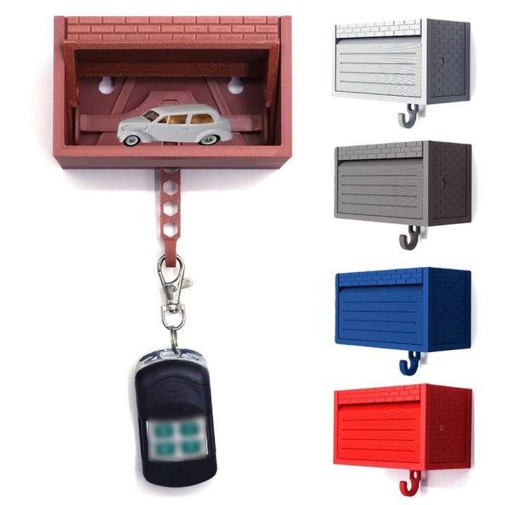 LMS70 Creative Car Garage Key Holder Multifunctional with Opening Door ...