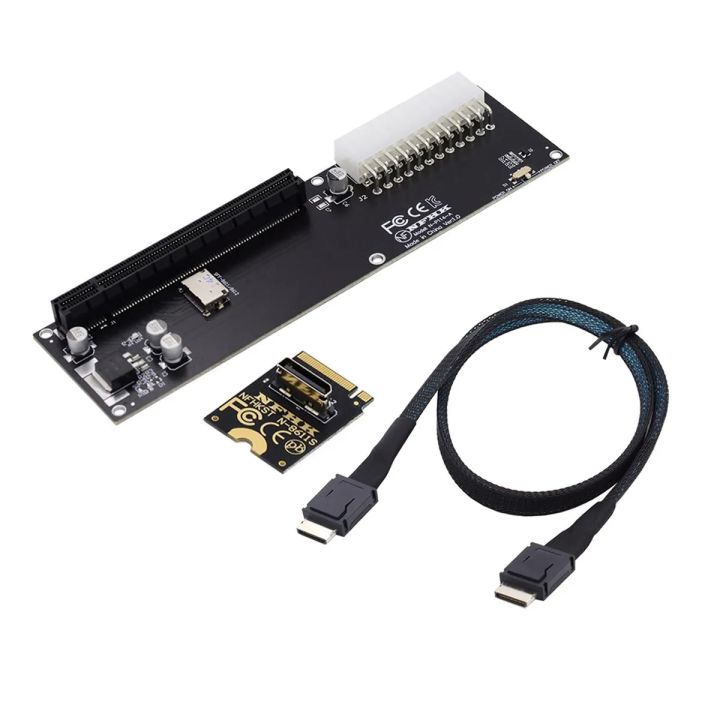 Chenyang Oculink SFF-8612 To PCI-E 3.0 M.2 M-Key To SFF-8611 Host Adapter For GPD WIN Max2 ...