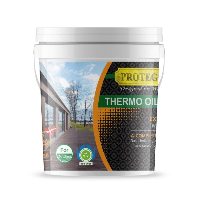 Protego Thermo oil WB ออยสูตรน้ำ โชว์ลายไม้ | Lazada.co.th