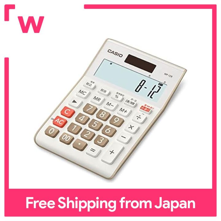 Casio Remainder Calculator 12 Digit Days & Time Calculation Mini Just ...