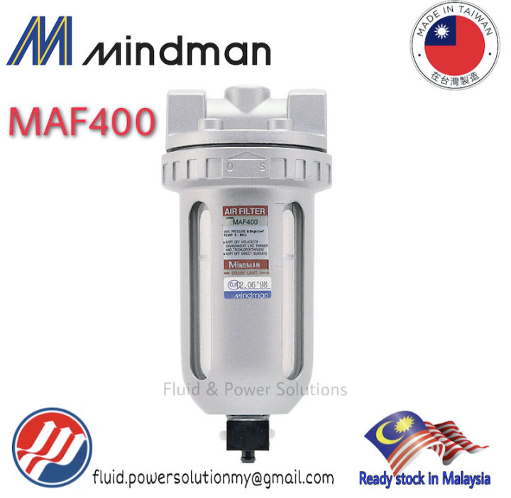 Mindman MAF400 3/8" and 1/2" Air Filter Unit "Made in Taiwan ...