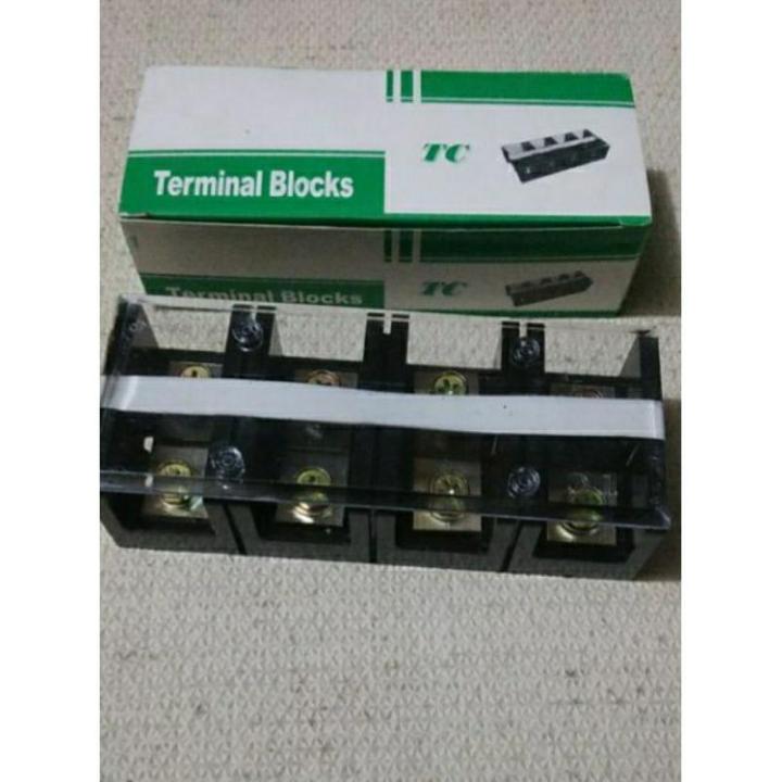 TERMINAL BLOK 4 POLE 100A / TERMINAL BLOCK TC - TC SERIES | Lazada ...