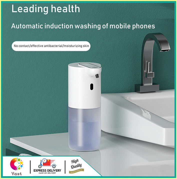 Automatic Alcohol Sprayer 400ml USB Charging Alcohol Dispenser ...