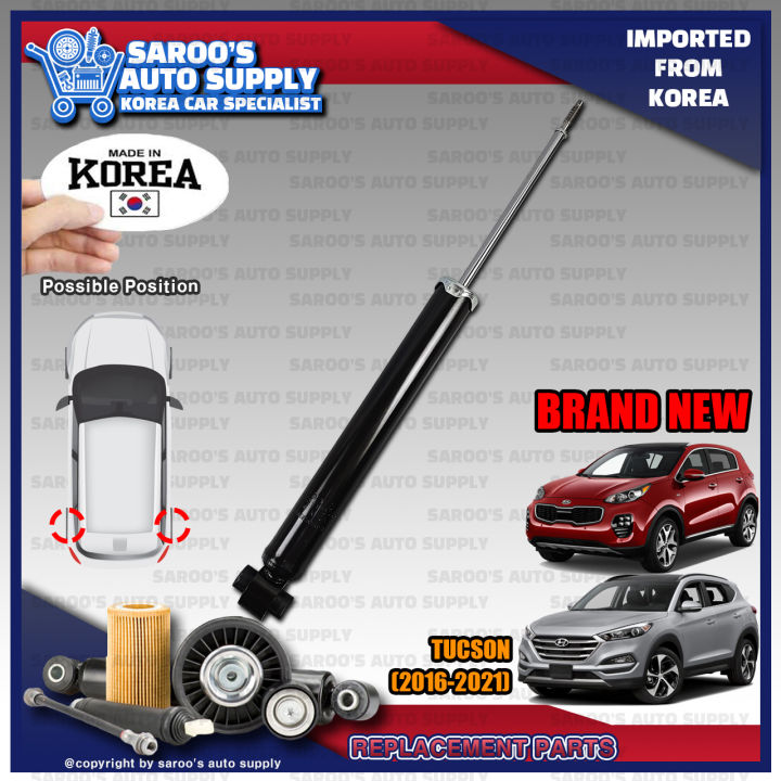 [Rear] Shock Absorber For Tucson (16-22) , Sportage (16-23) , Made in ...