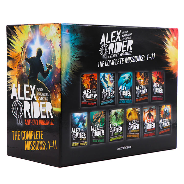 goods in stock! Alex Rider the 11 book collection | Lazada PH