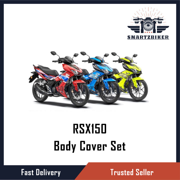 HONDA RS-X RSX150 BODY COVER SET 100% HLD RSX 150 BODYSET COVERSET RED ...
