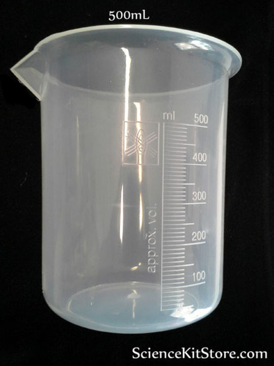 500ML PLASTIC BEAKER MICROWAVABLE | Lazada PH