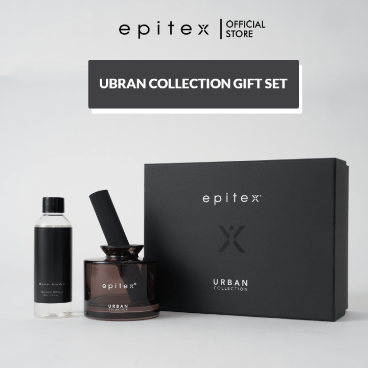 Epitex 100ML Urban Diffuser Gift Set | Office Diffuser | Lazada