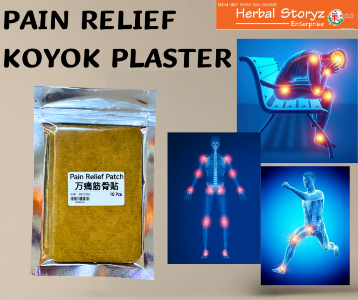 Koyok Plaster Pain Pain Relief 膏药贴 | Lazada