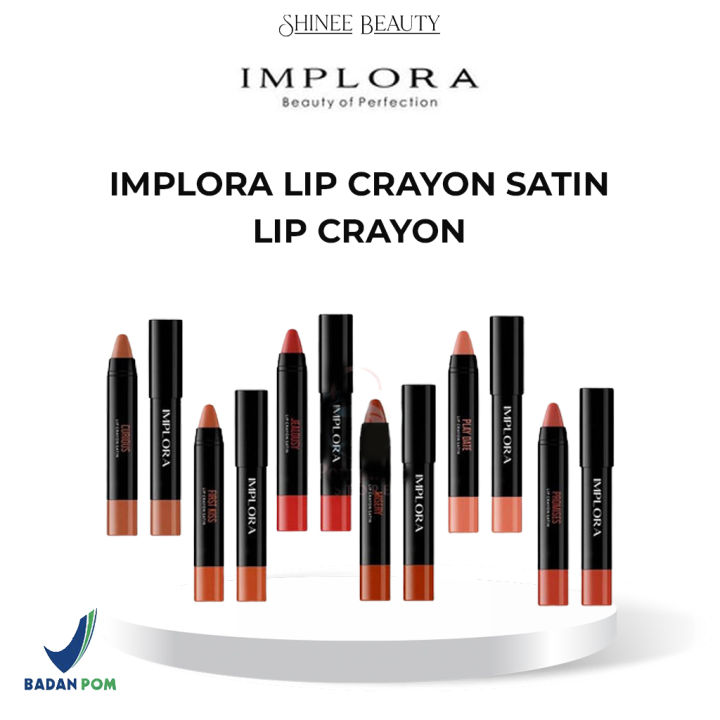 Implora Lip Crayon Satin - Lip Crayon | Lazada Indonesia