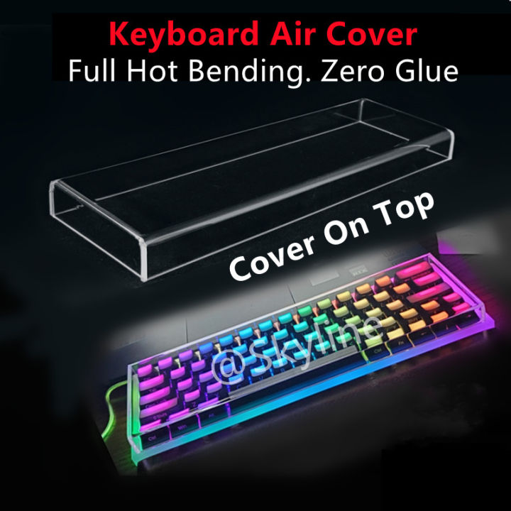 【Big-promotion】 Transparent Mechanical Keyboard Dust Proof Case 68 Key ...