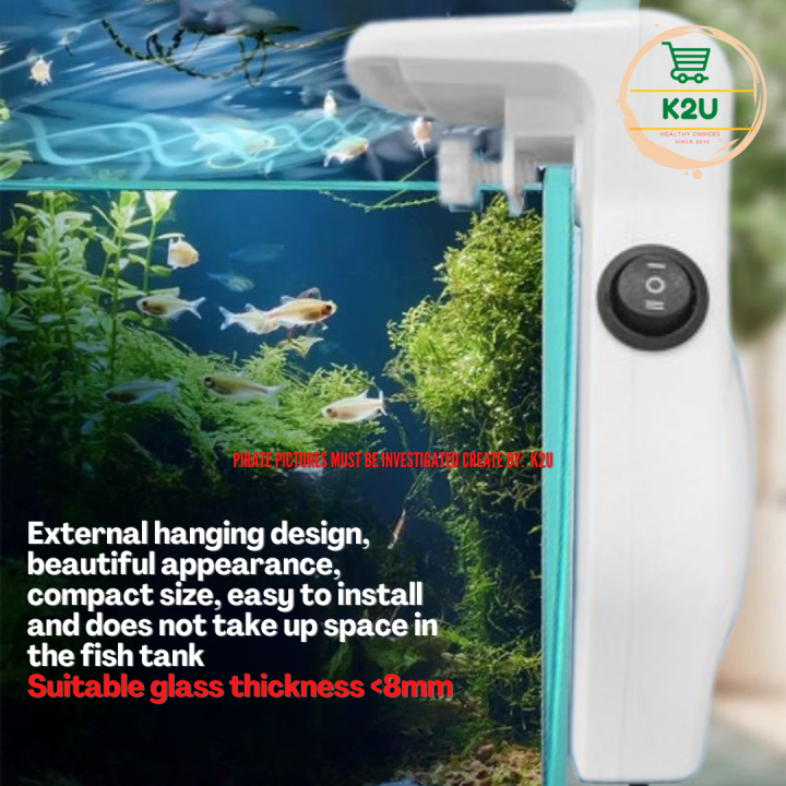 AQUARIUM Mini Cooler Fan Aquarium Cooling Fan Silent Cooling Fan USB ...