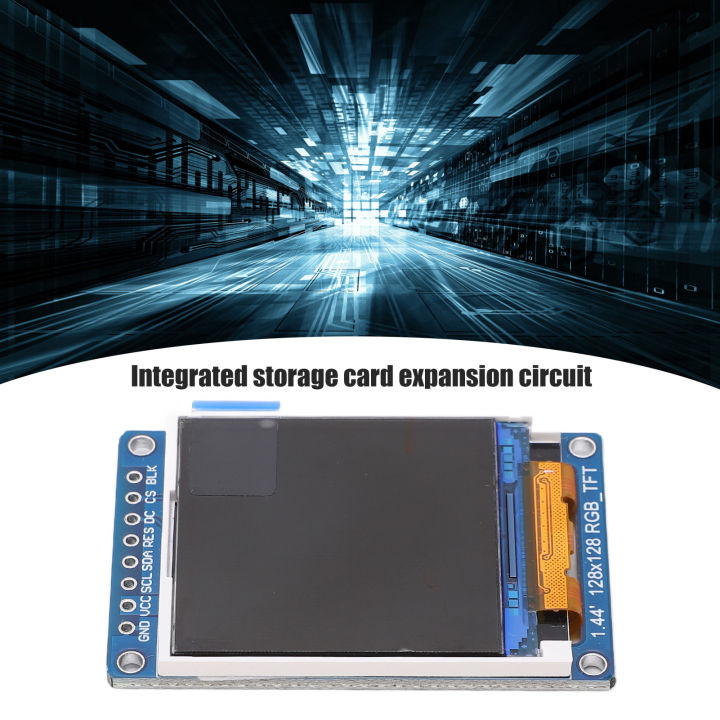 TFT LCD Display Panel PCB Color LCD Display SPI Interface 1.44in for ...