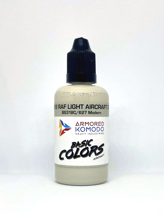 RAF Light Aircraft Gray BS381C/627 PH526 50ml Armored Komodo Airbrush ...