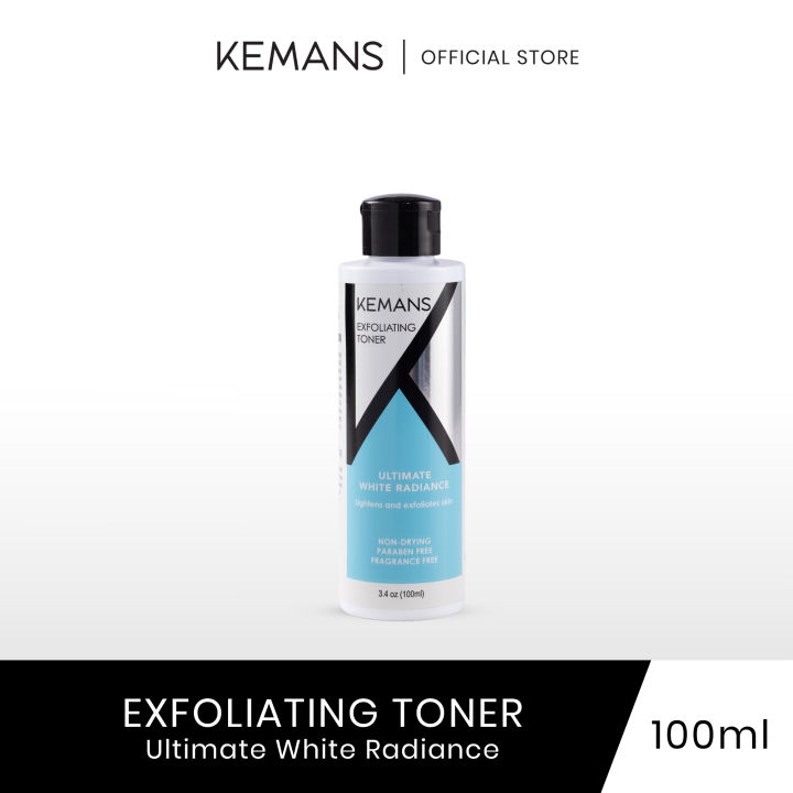 Kemans Ultimate White Radiance Exfoliating Toner 100ml | Lazada PH