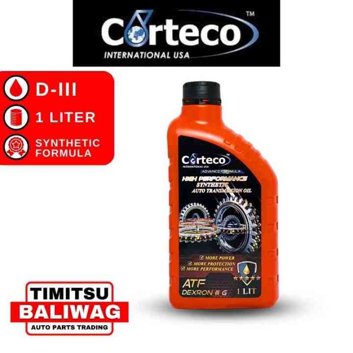 CORTECO POWER STEERING FLUID ATF DEXTRON III 1 LITER | Lazada PH