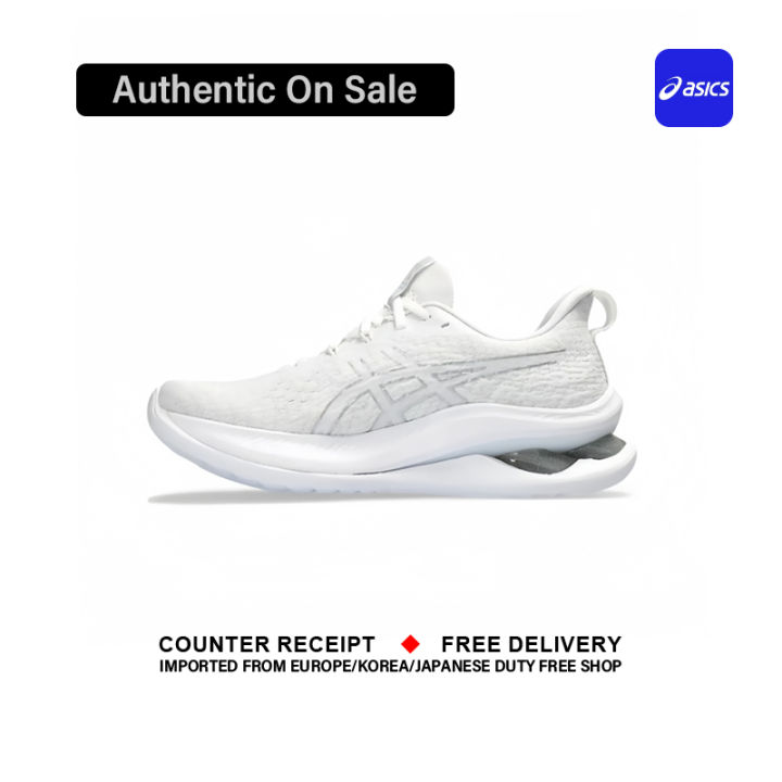 Official Asics GEL Kinsei Max " White " รองเท้าวิ่ง 1012B512 - 100 ...